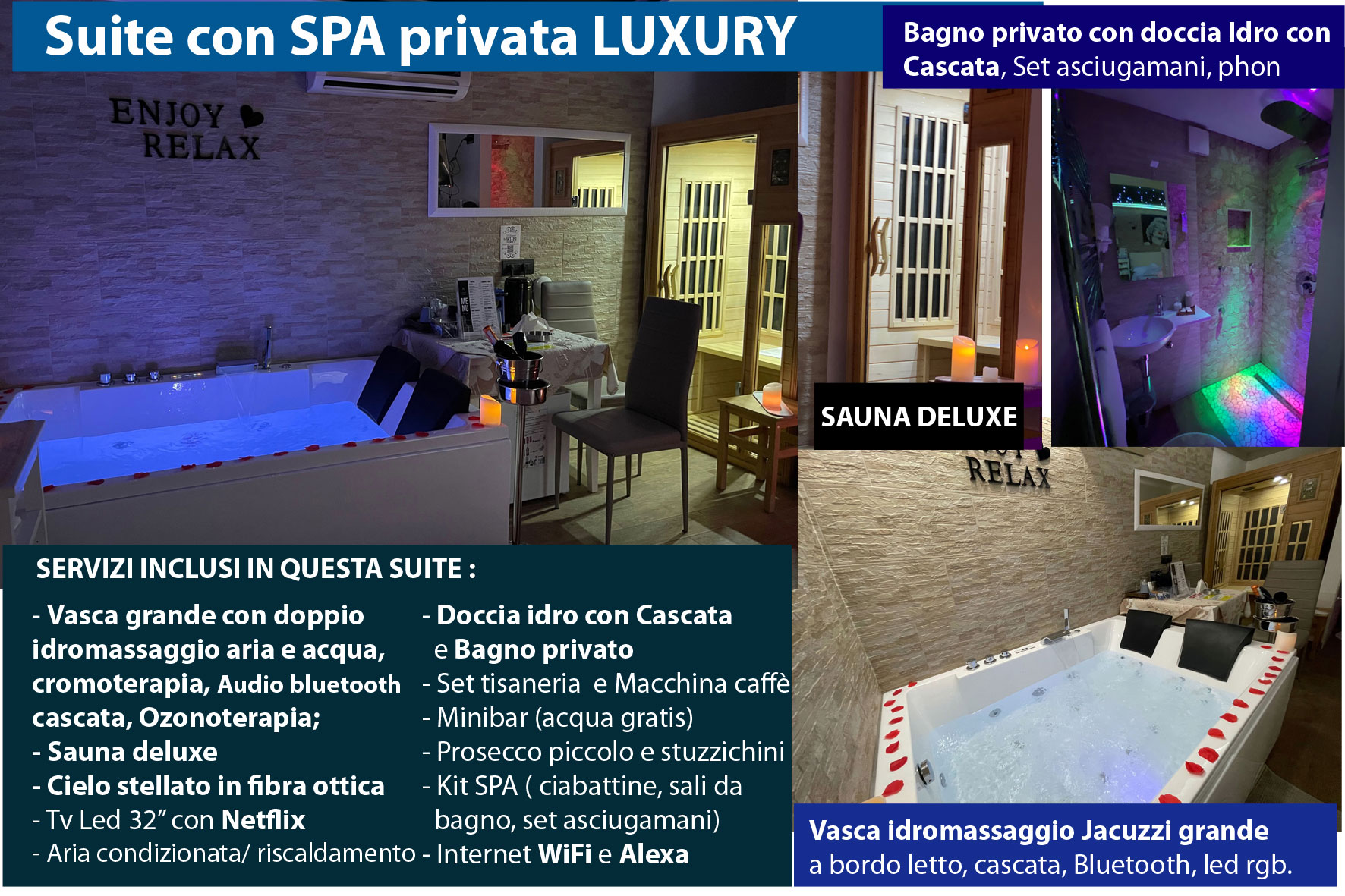 Suite con Spa privata Luxury - Il Fauno - Suite & SPA